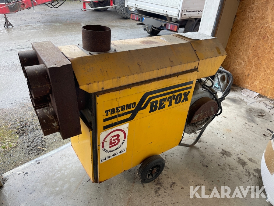 Dieselkanon Thermo Betox, Kungsbacka, Klaravik auktioner