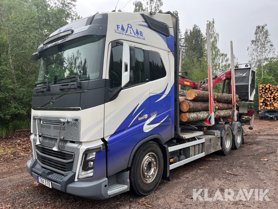 Timmerbil Volvo FH 16 650, Ydre, Klaravik auktioner