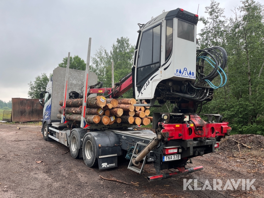 Timmerbil Volvo FH 16 650, Ydre, Klaravik auktioner