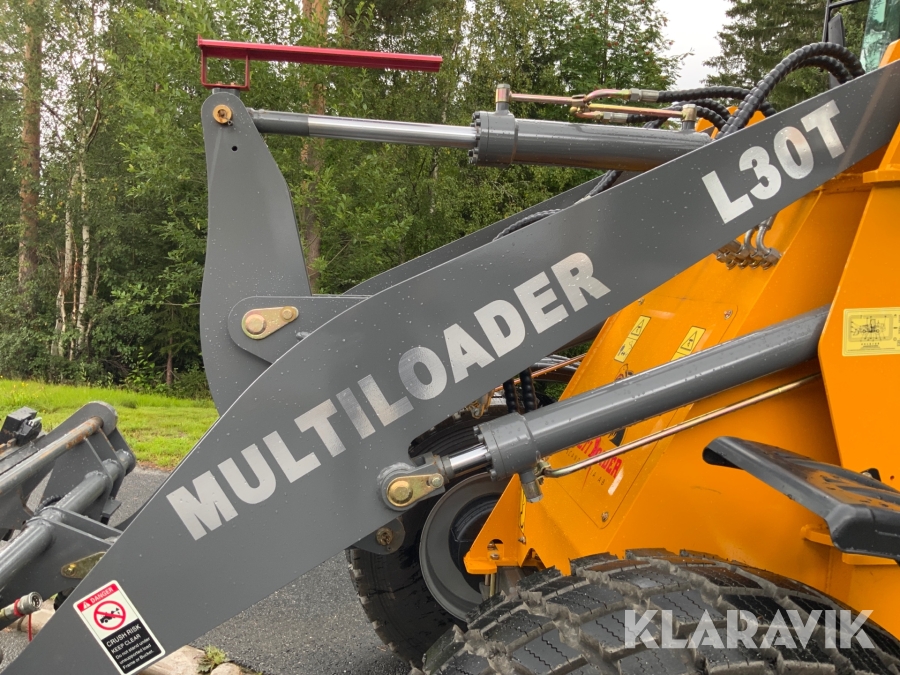 Hjullastare Multiloader L30T, Umeå, Klaravik auktioner