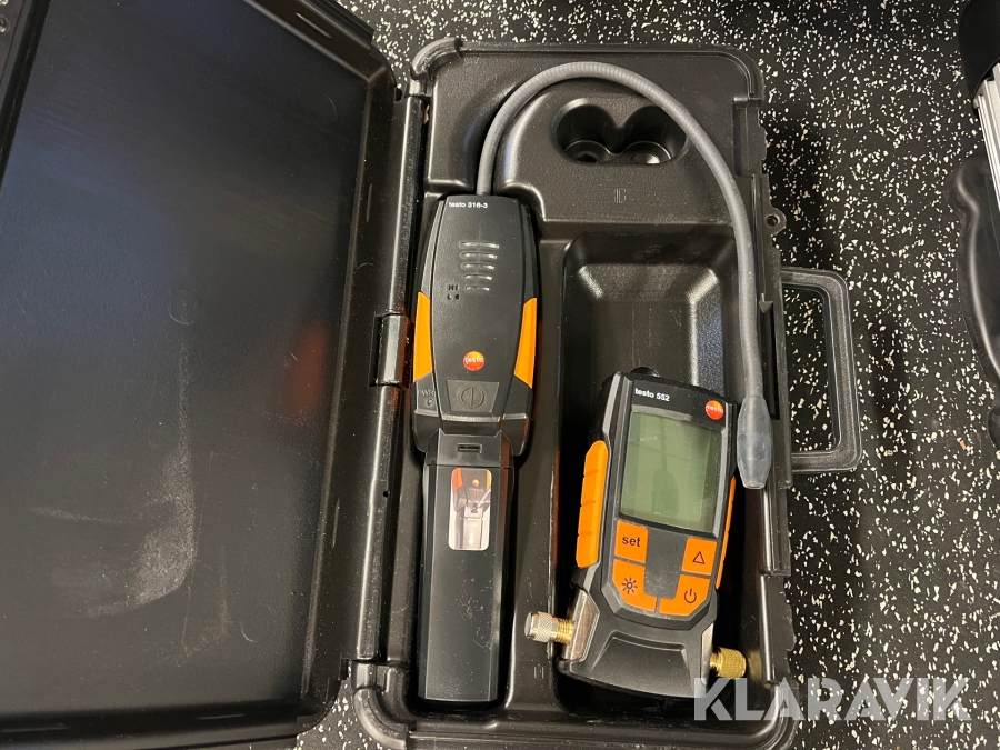 Läckagesökare, vakuummeter, Kompressor och vakuumpump, Uppla