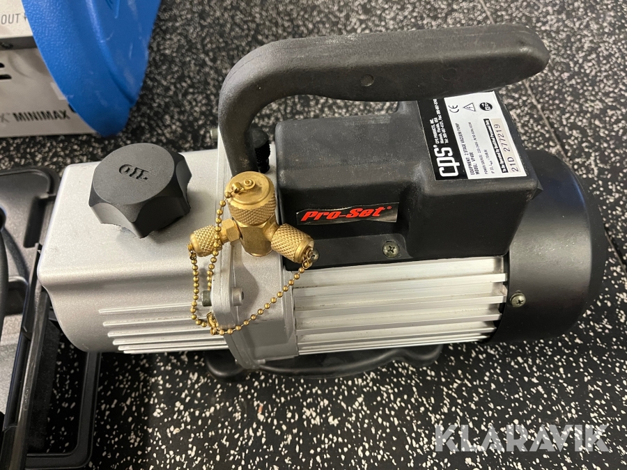 Läckagesökare, vakuummeter, Kompressor och vakuumpump, Uppla