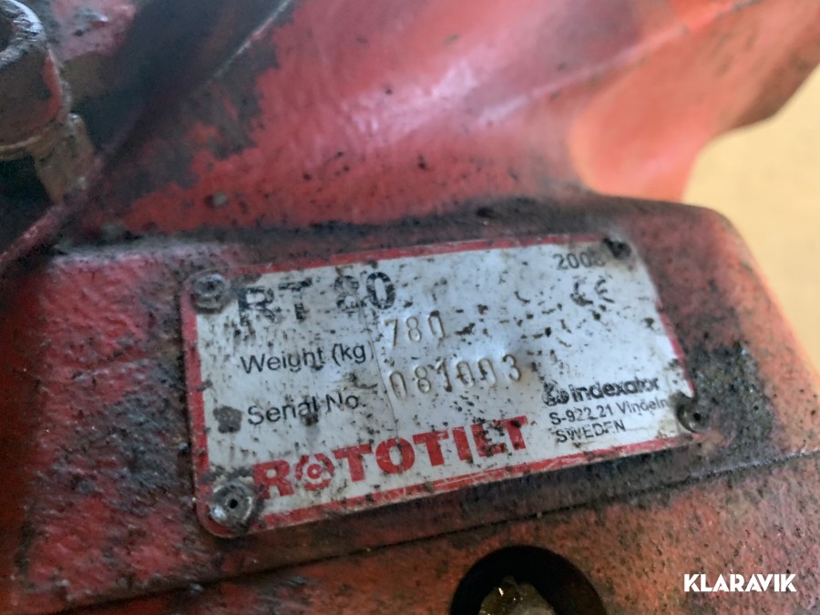 Tiltrotator Rototilt Indexator RT 80