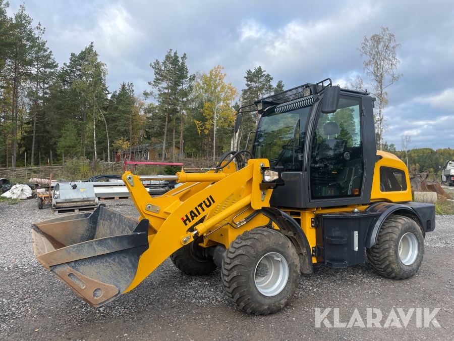 Hjullastare Haitui ZL918D, Haninge, Klaravik auktioner