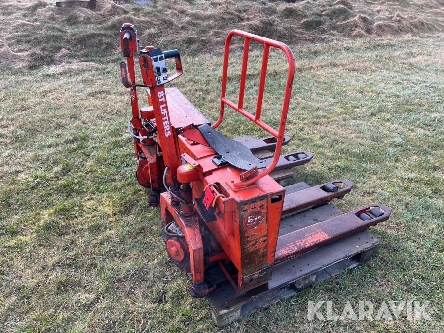 Pallyftare 2 st BT PPT 1250 EL, Kungsbacka, Klaravik auktion