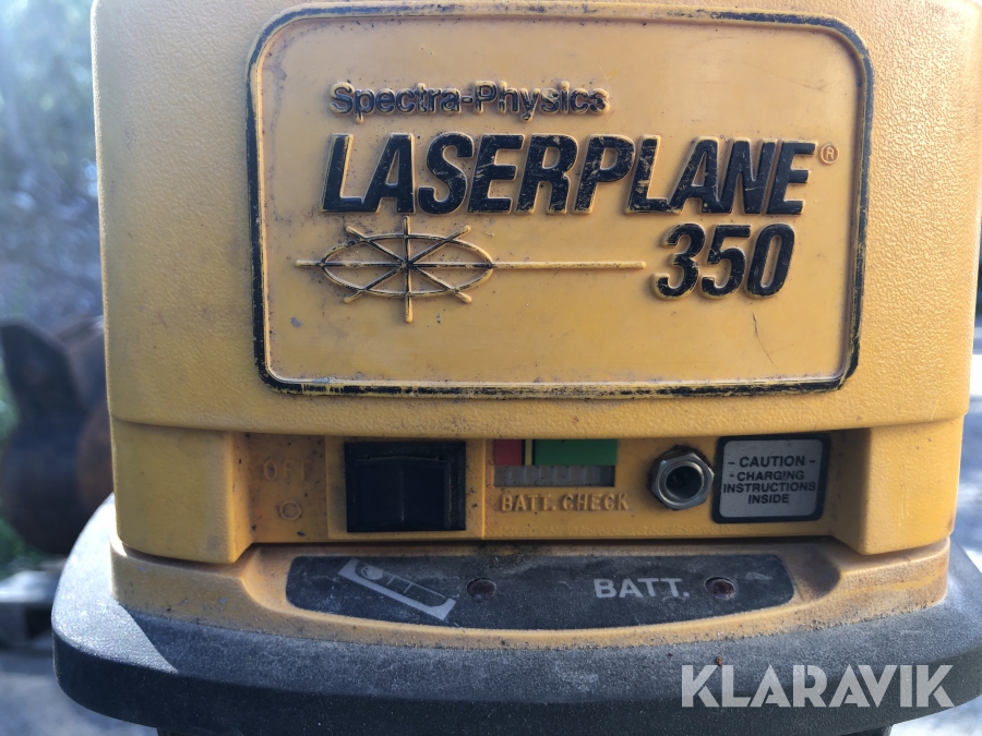 Klaravik Auktioner | Planlaser Spectra-Physics Laserplane 350 med mottagare och stativ
