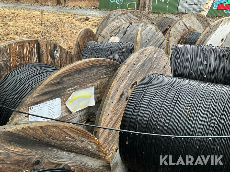 Fiberkabel Teldor, Växjö, Klaravik auktioner