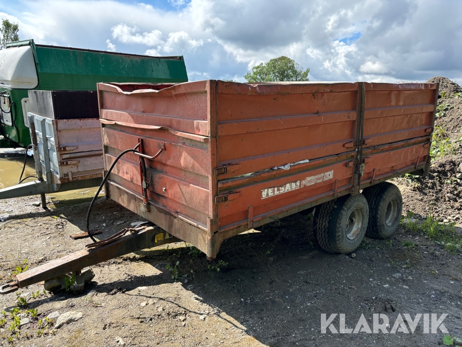 Tippvagn Velsa 85LM, Bräcke, Klaravik auktioner