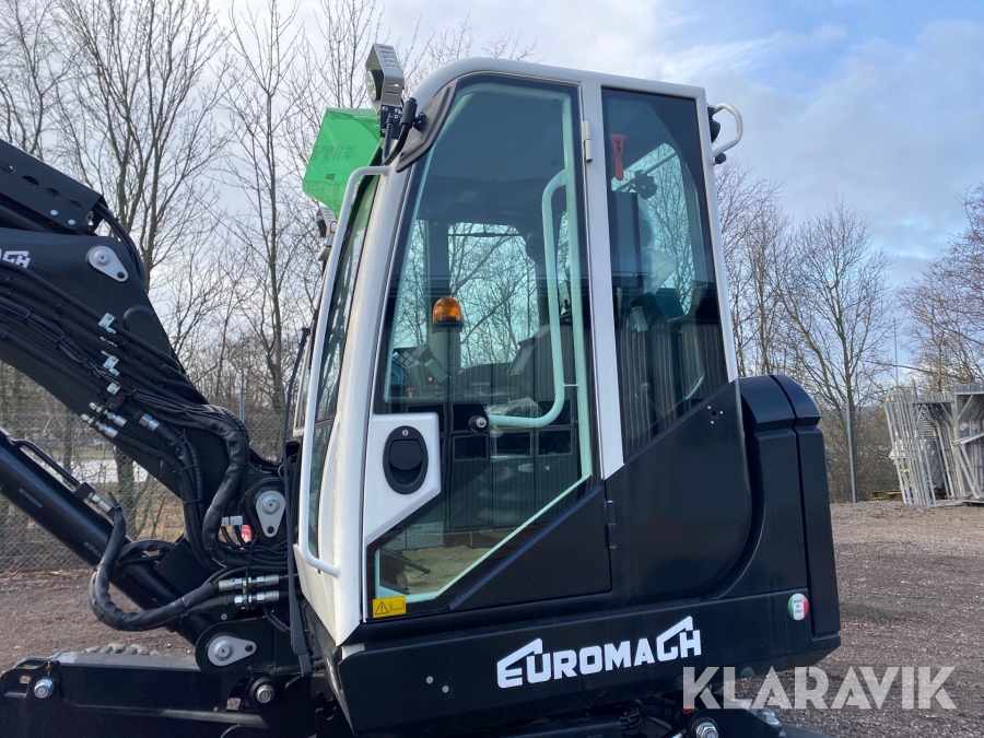 Grävmaskin Euromach R 555, Bjuv, Klaravik auktioner