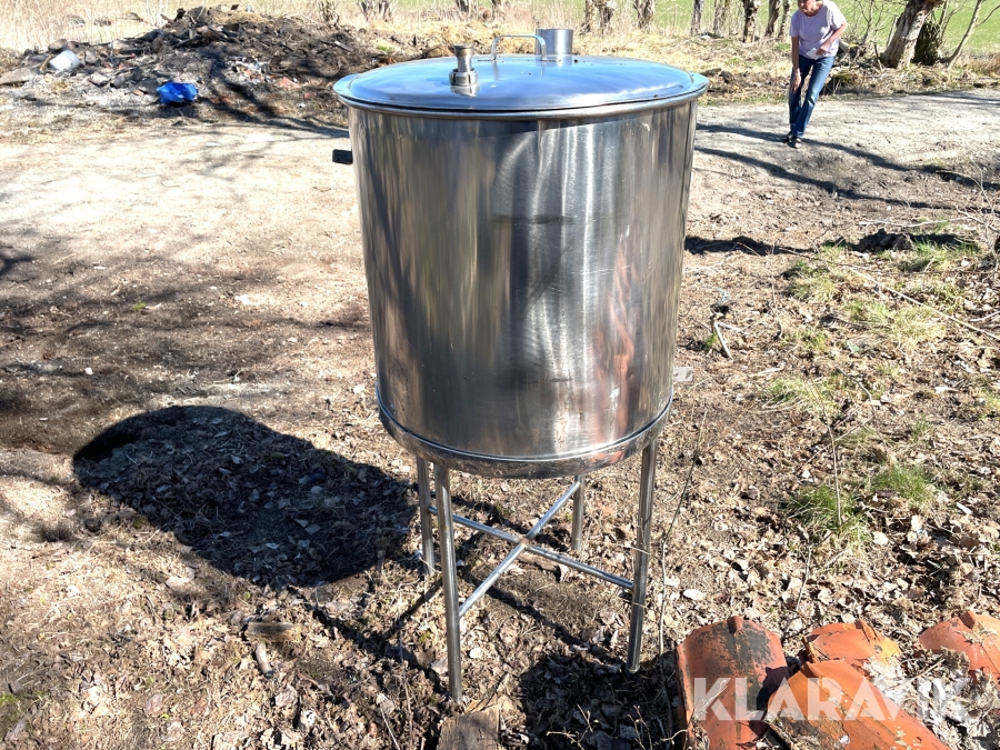 Rostfri tank, Munkedal, Klaravik auktioner