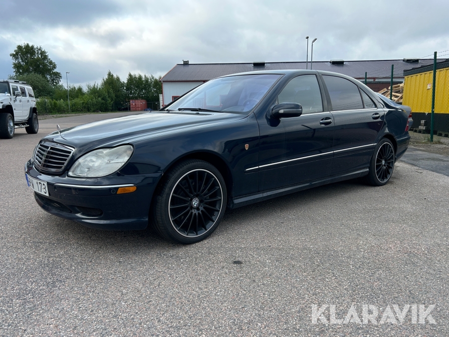 Sedan Mercedes-Benz S55-AMG, Falkenberg, Klaravik auktioner