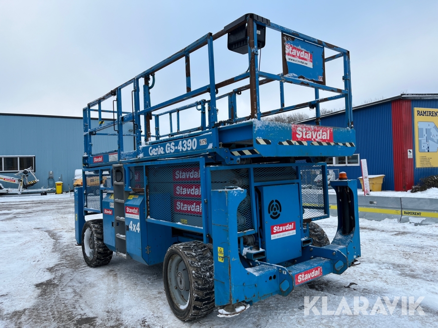 Saxlift Genie 4390 RT, Linköping, Klara