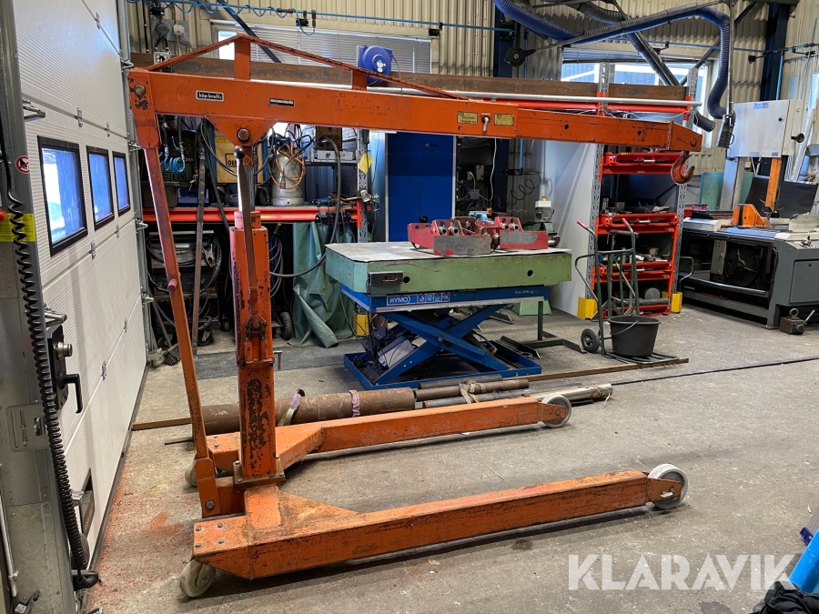 Lyftkran Köp-kraft VK 2000, Sundsvall, Klaravik auktioner