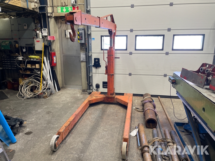 Lyftkran Köp-kraft VK 2000, Sundsvall, Klaravik auktioner