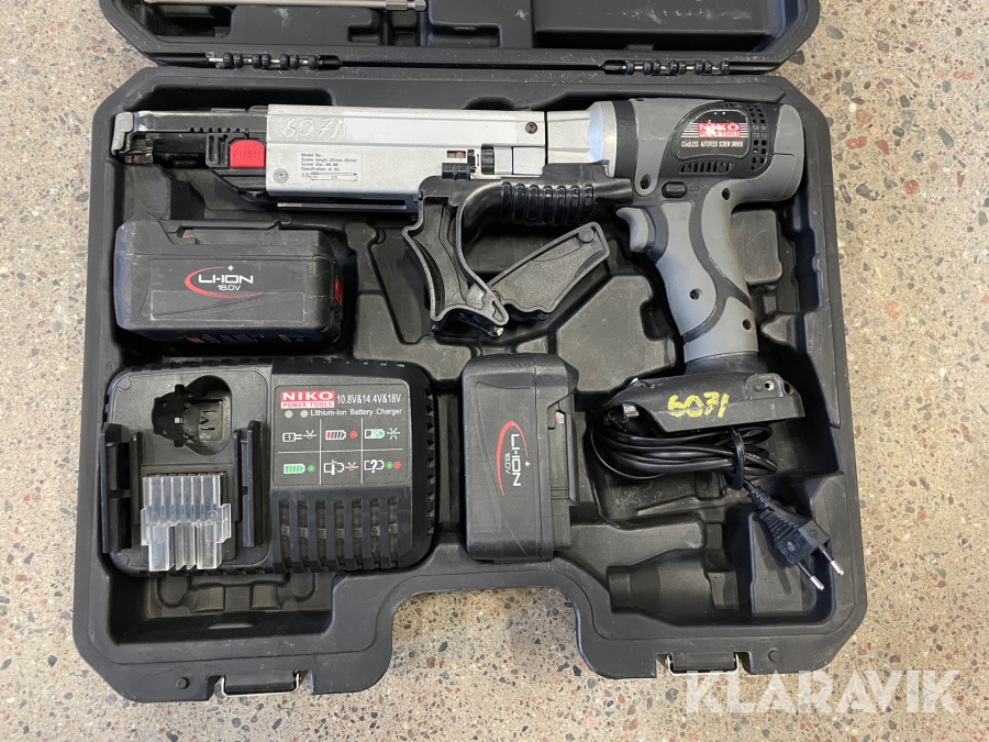 Gipsskruvdragare Niko powertools SA 55, 25-55 mm, Södertäl