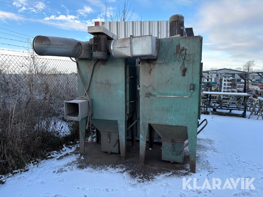 Filter till blästeranläggning MB, Skurup, Klaravik auktioner
