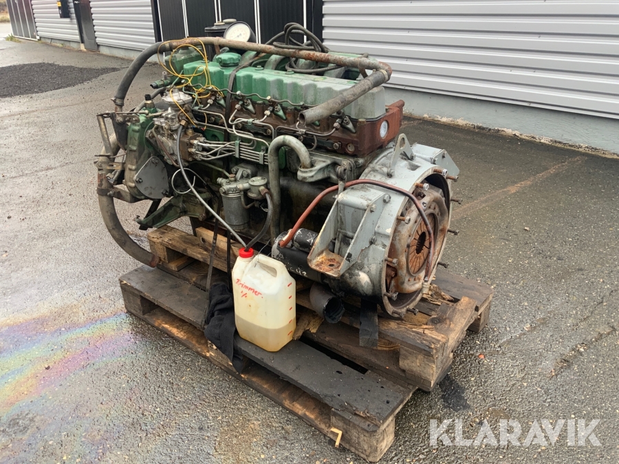 Motor Volvo TD40A, Eksjö, Klaravik auktioner