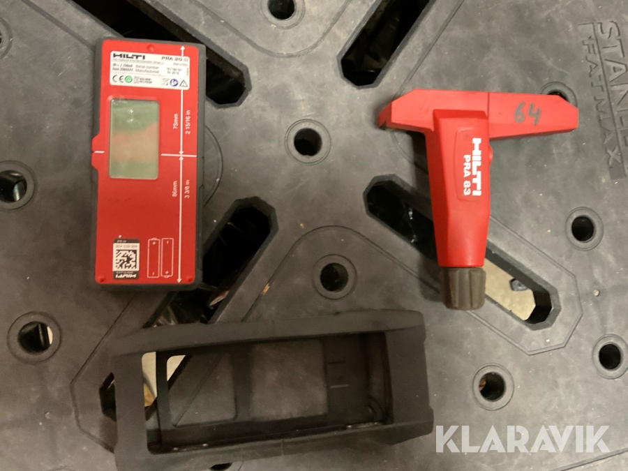 Lasermottagare Hilti PRA 20, Malmö, Klaravik auktioner