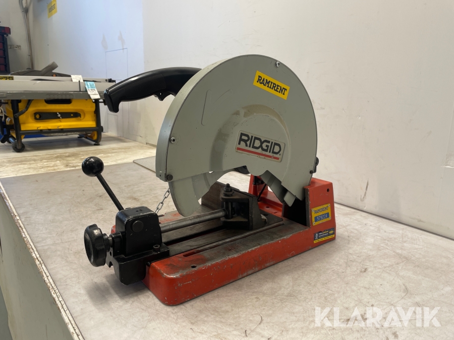 Metallsåg Ridgid 590L, Svalöv, Klaravik auktioner