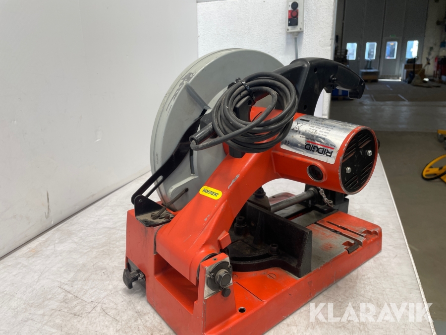 Metallsåg Ridgid 590L, Svalöv, Klaravik auktioner