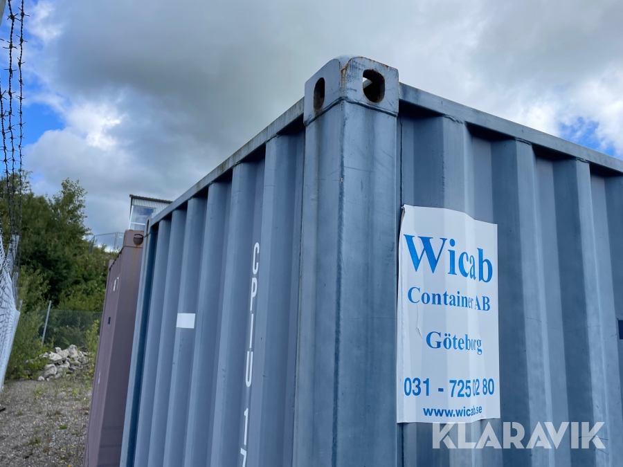 Container Wicab, Munkedal, Klaravik auktioner