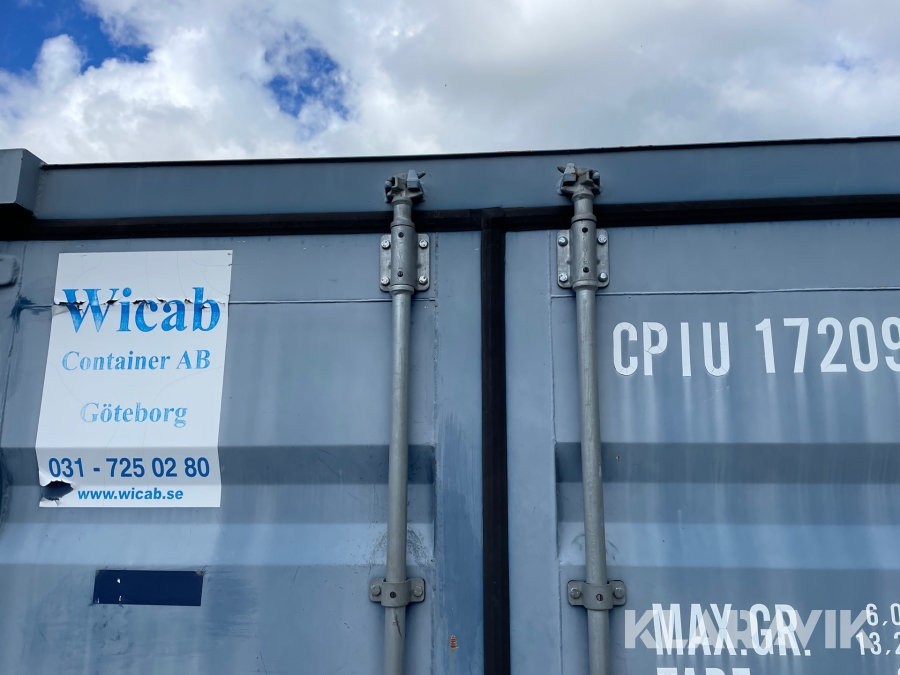 Container Wicab, Munkedal, Klaravik auktioner