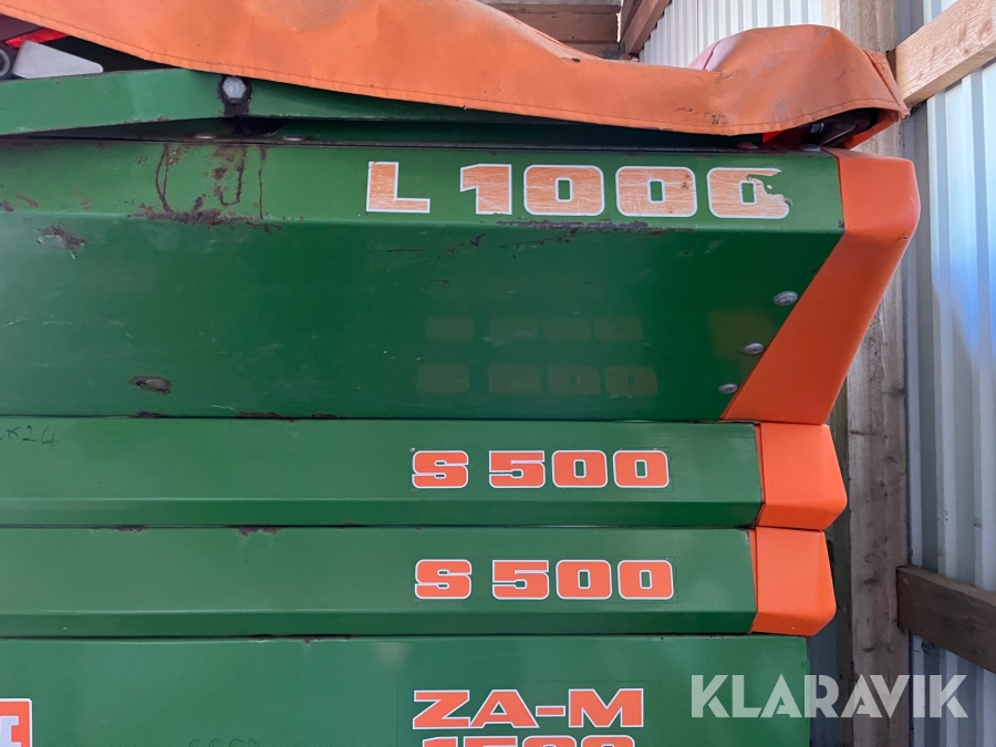Gödningsspridare Amazone ZA-M 1500, Mjölby, Klaravik auktion