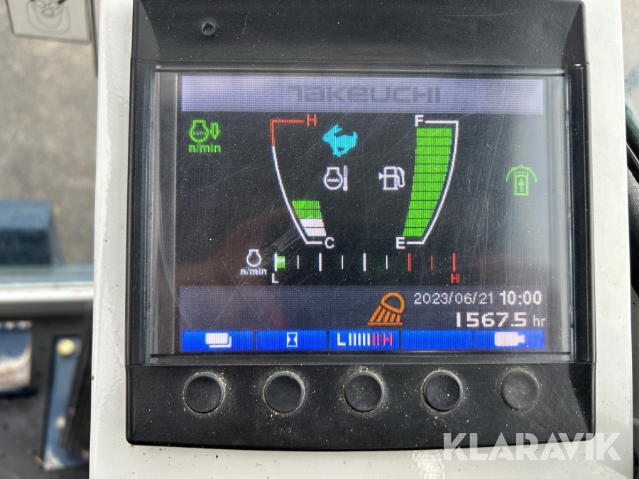 Dumper Takeuchi TCR50, Mark, Klaravik auktioner