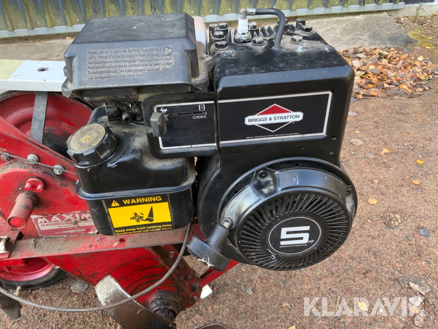 Klaravik Auktioner | Jordfräs Maxim 93-MS50B