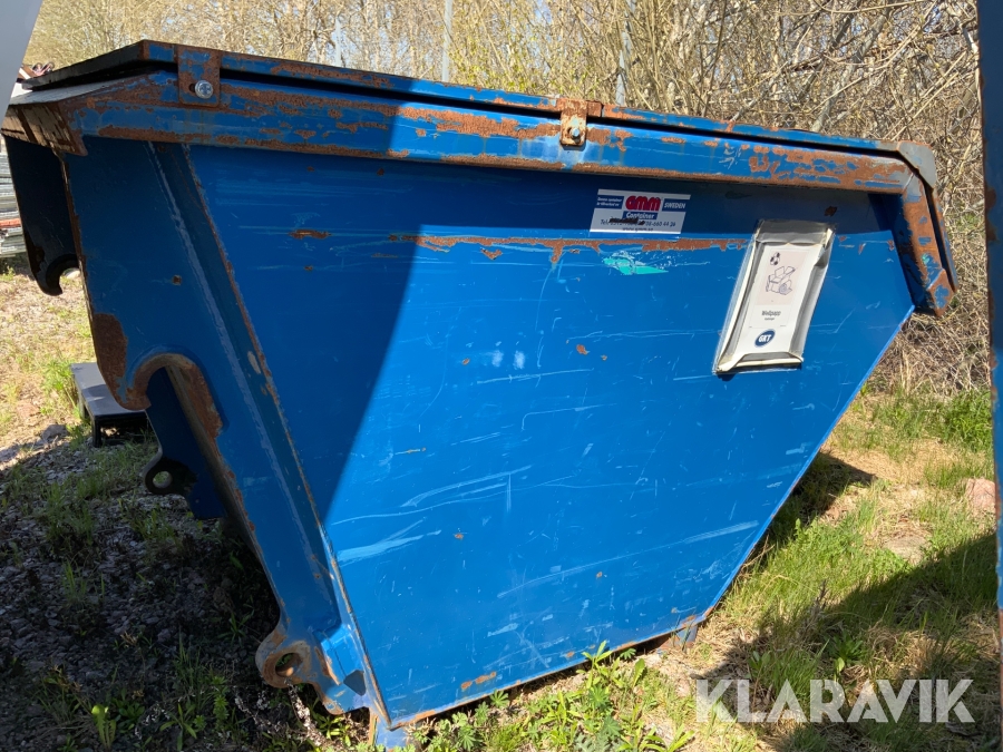 Avfallscontainer GMM HL3, Götene, Klaravik auktioner