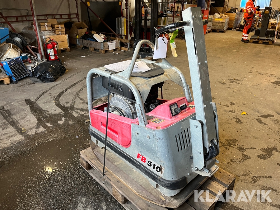 Markvibrator Swepac FB 510, Haninge, Klaravik auktioner