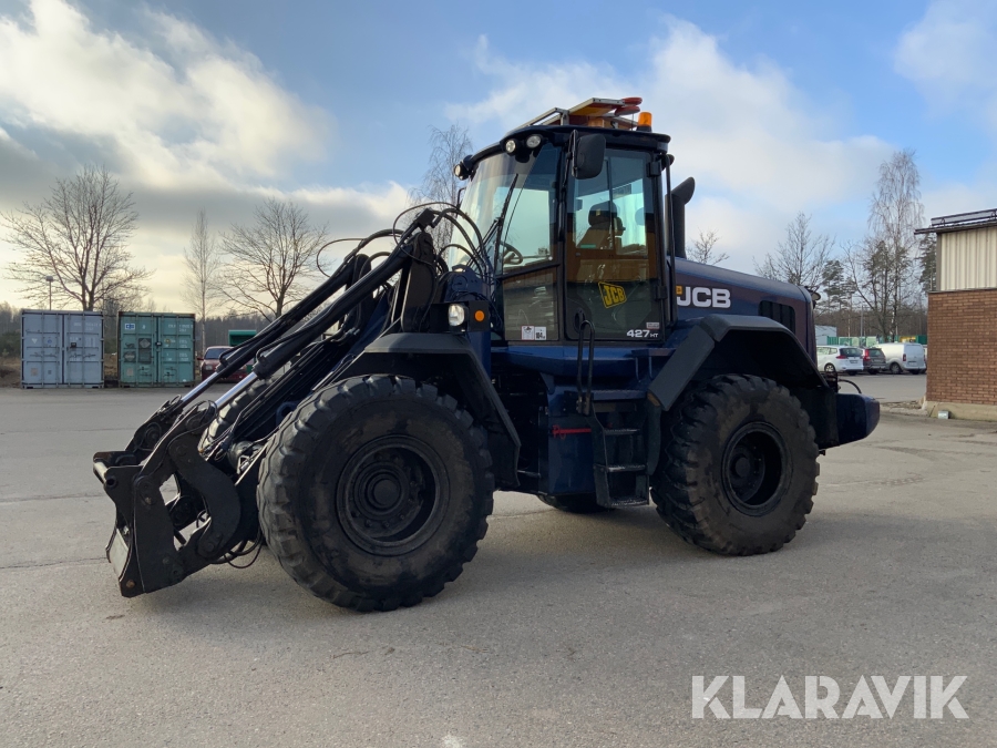 Hjullastare JCB 427 HT, Tingsryd, Klaravik auktioner