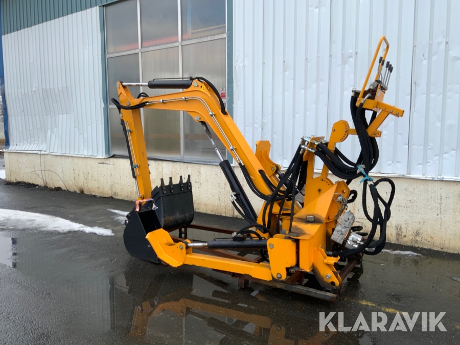Grävaggregat för traktor över 70hk Kellfri 26-LW 20, Skara,