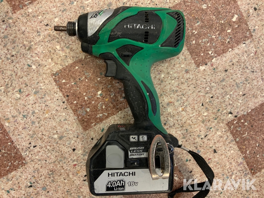 Mutterdragare Hitachi WH18DBDL, Nordmaling, Klaravik auktion