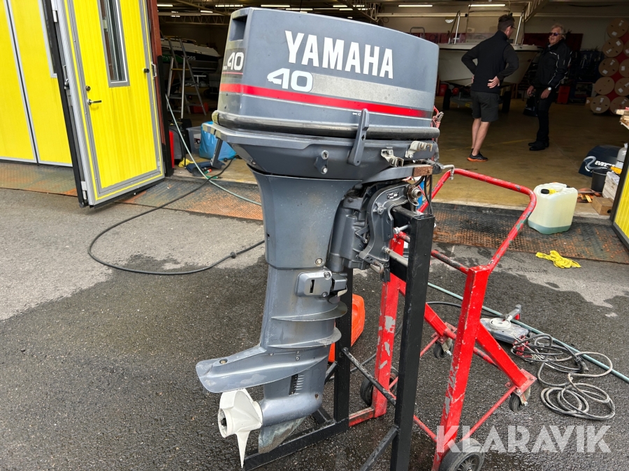 Utombordsmotor Yamaha 40, Varberg, Klaravik auktioner