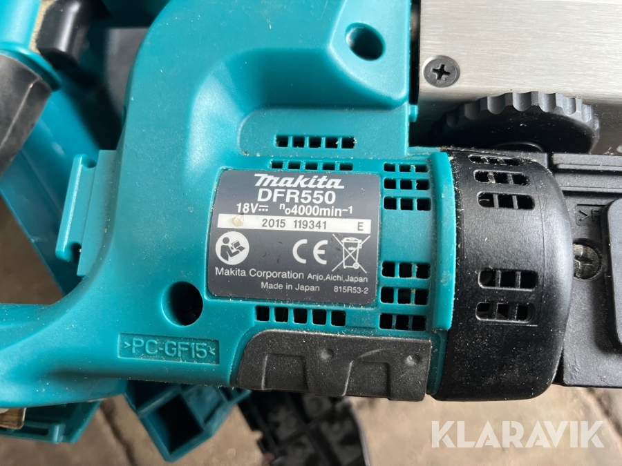 Tigersåg och Skruvautomat Makita DFR550, Gislaved, Klaravik