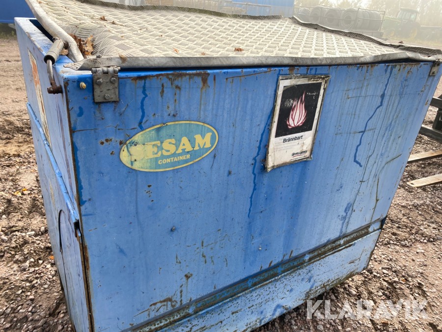 Container Sesam 1,8 kubik med tömning