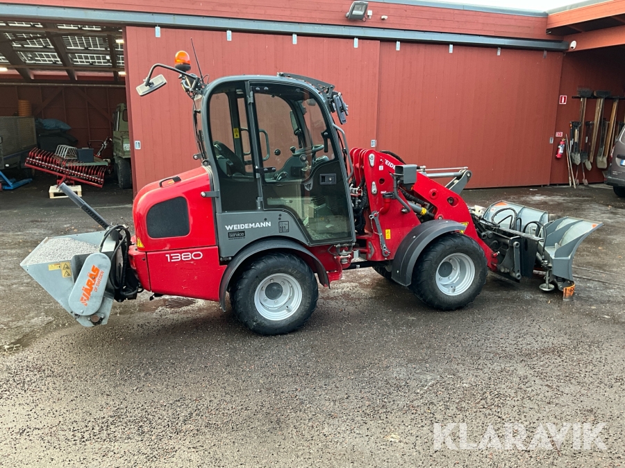 Hjullastare Wiedemann 1380, Gnesta, Klaravik auktioner