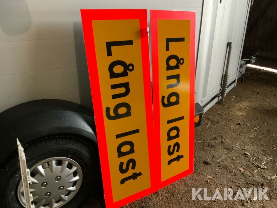 Varingsskyltar -Lång last, Götene, Klaravik auktioner