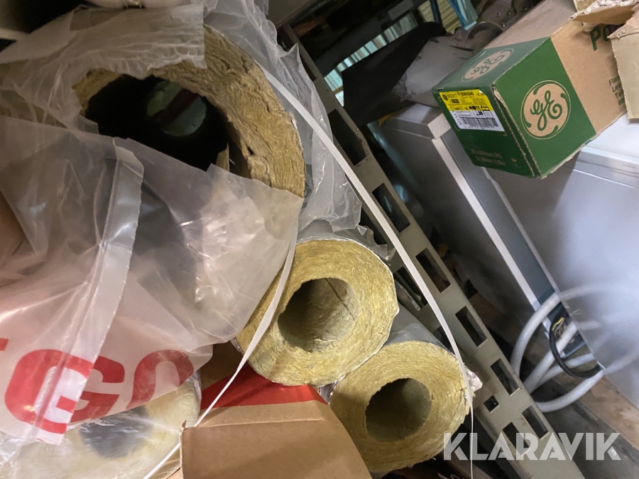 Rörisolering parti Paroc, Västerås, Klaravik auktioner