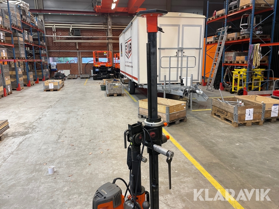 Borrstativ inklusive motor Husqvarna DM340, Stockholm, Klara