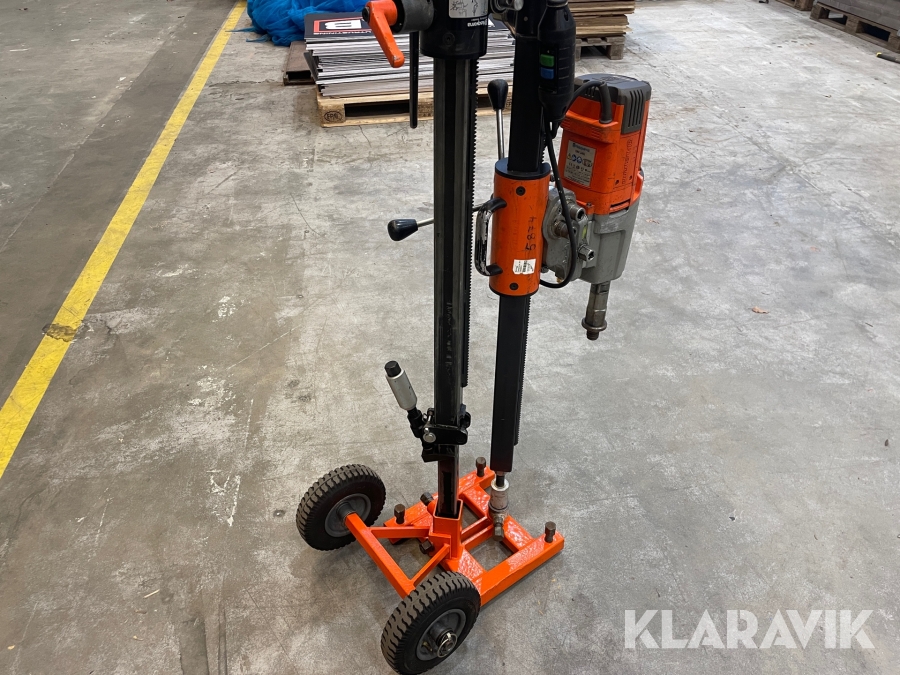 Borrstativ inklusive motor Husqvarna DM340, Stockholm, Klara