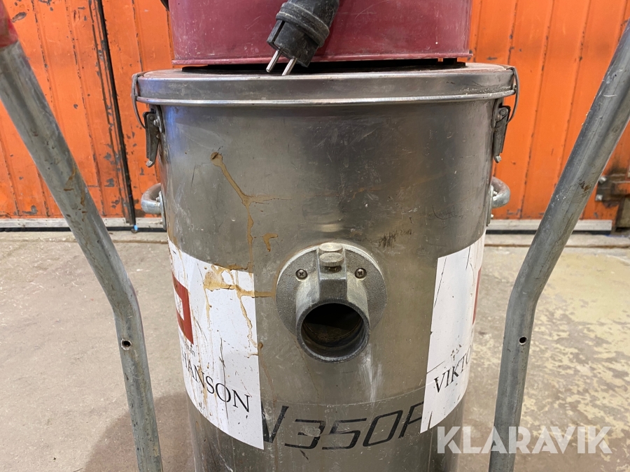 Vattendammsugare Pullman Ermator W70P, Huddinge, Klaravik au