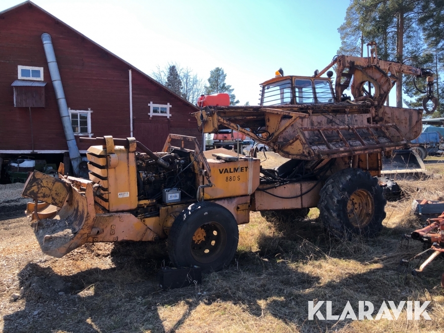 Skogsmaskin Valmet 880 S, Bollnäs, Klaravik auktioner