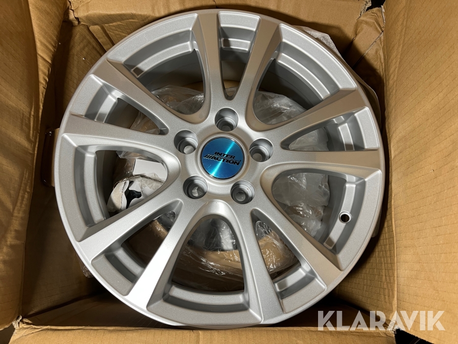 Aluminiumfälgar 4 st Inter Action, Halmstad, Klaravik auktio