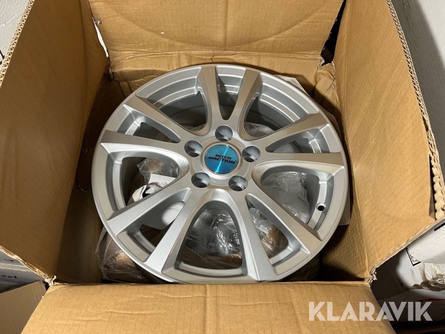 Aluminiumfälgar 4 st Inter Action, Halmstad, Klaravik auktio