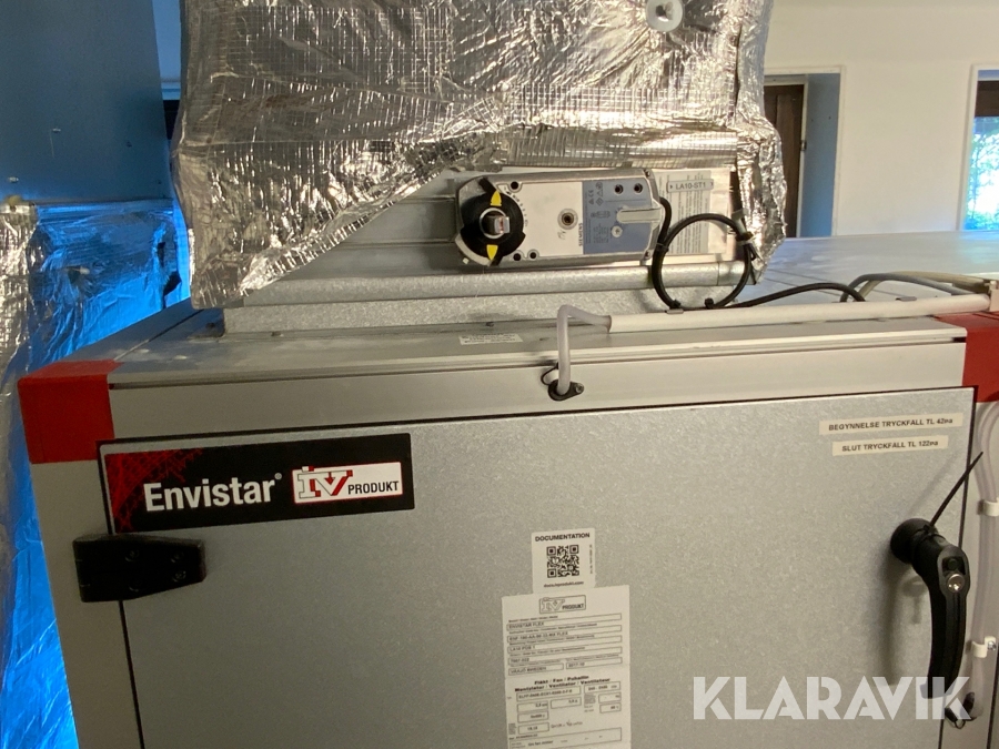 Fläktaggregat Envistar Flex 0,92 / 1,22m3/s