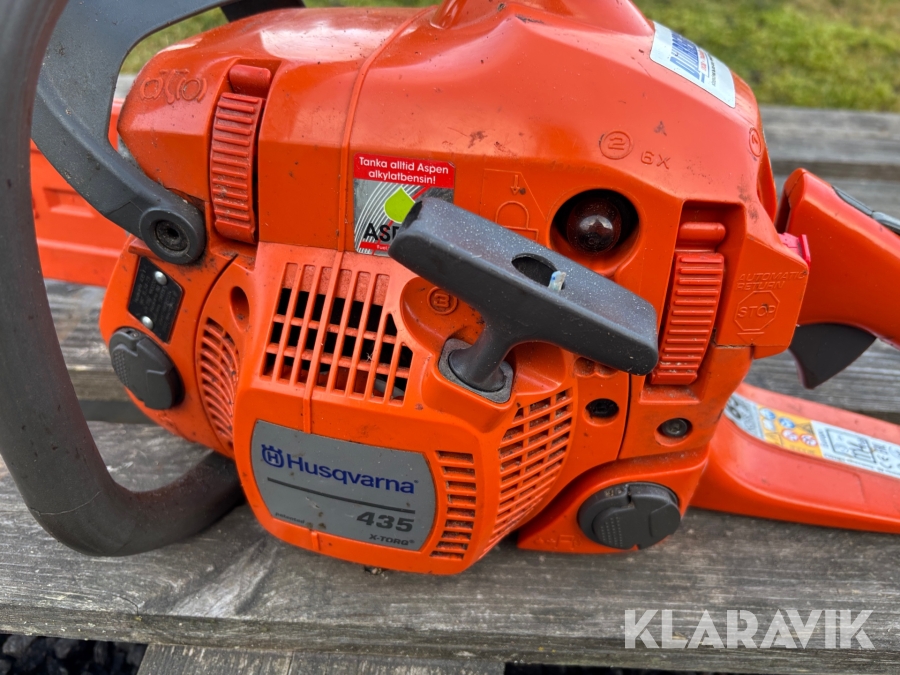 Motorsåg Husqvarna 435 X-Torq, Norrköping, Klaravik auktione