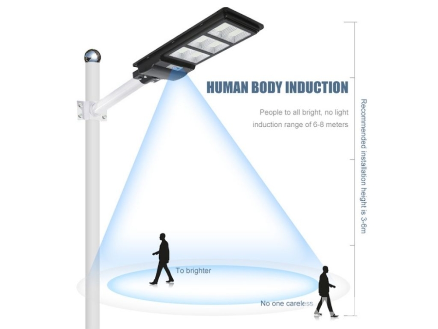 Solpanel Gatubelysning - Gårdbelysning IP65 Epistar GY-SSL-2