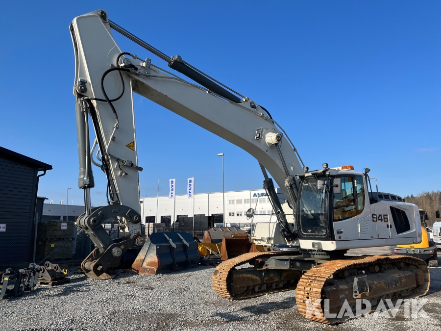 Bandgrävare Liebherr R946, Västerås, Klaravik auktioner